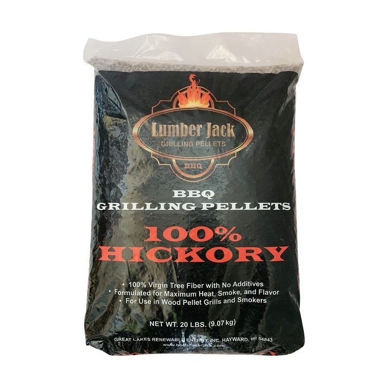 Lumberjack 100% Hickory BBQ Pellets – Pure Smoke Flavour