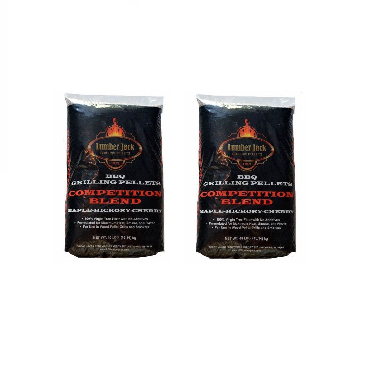 Lumberjack Smoking Pellets 9kg | MHC Competition Blend x 2